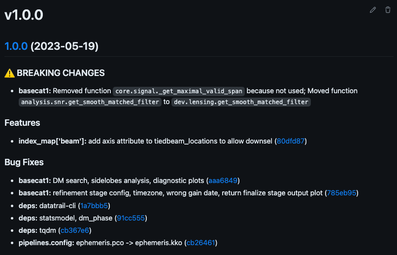 Baseband analysis container maintenance work flow - Baseband Analysis